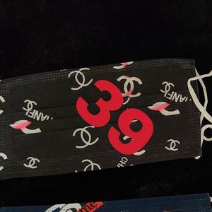 Accessories | 4 Pack Custom Print Disposable Face Masks | Poshmark